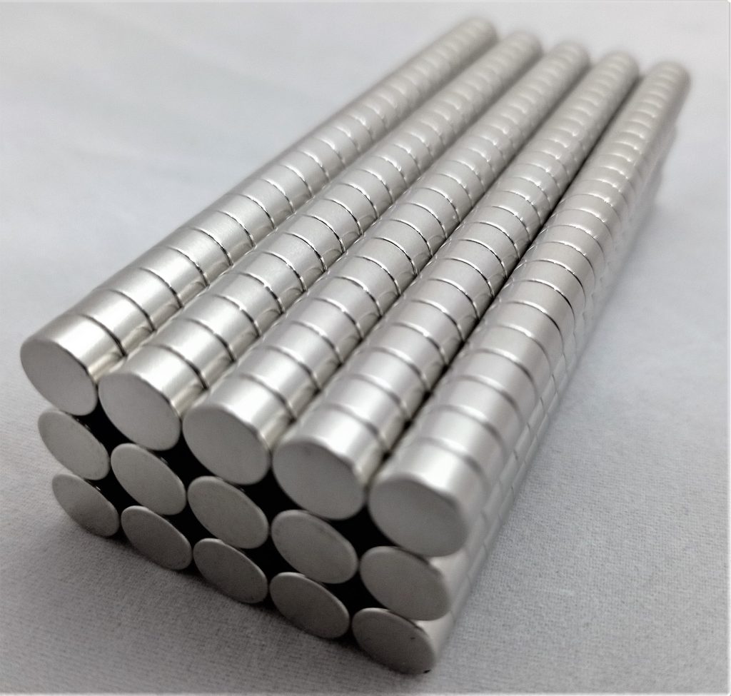 Rare Earth Disc D8 x 4 N52 - Fastmag Magnets