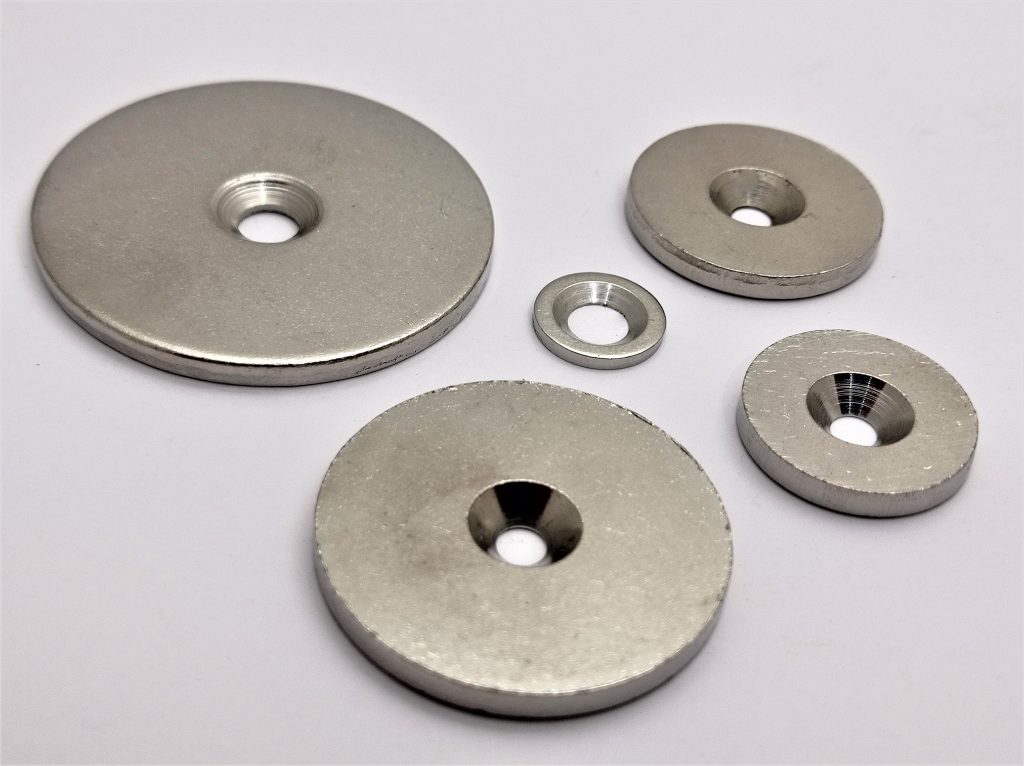 METAL RECEIVER D25 x ID 4 x 3 - Fastmag Magnets